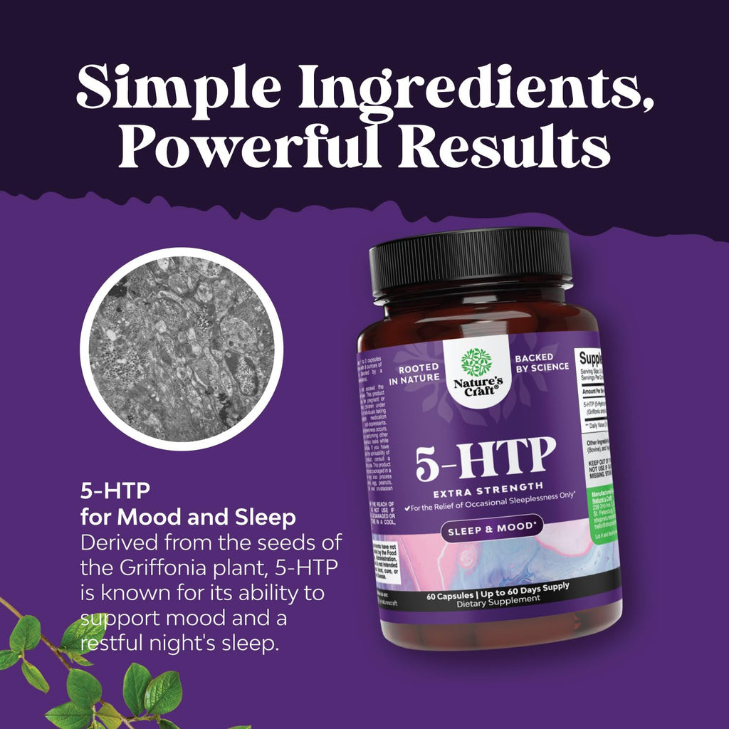 Natures Craft 5-HTP benefits