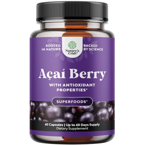 Natures Craft Acai Berry capsules