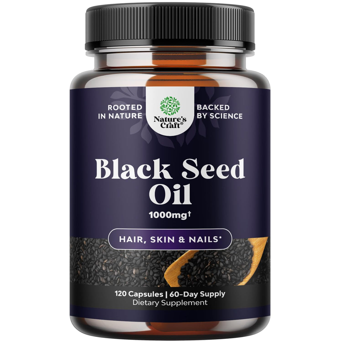 Natures Craft black seed oil capsules