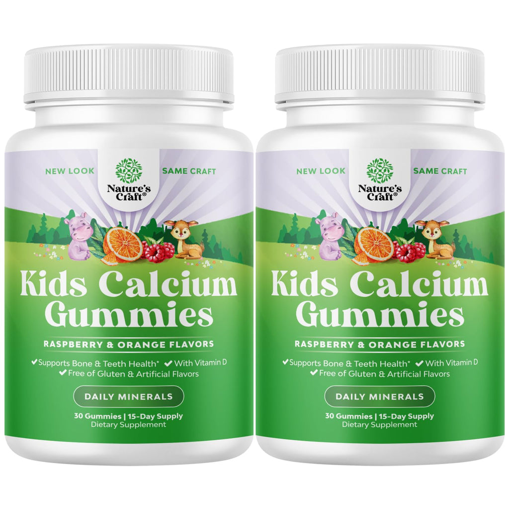 Natures Craft calcium gummies for kids