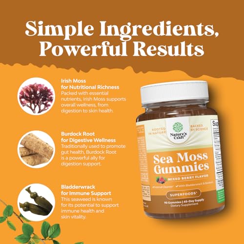 Natures Craft gummies for daily wellness