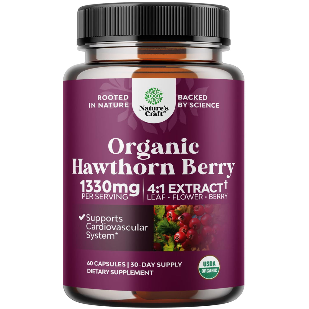 Natures Craft Hawthorn Berry capsules