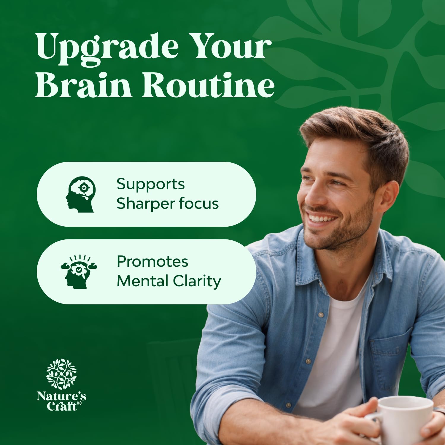 Natures Craft herbal supplement for focus