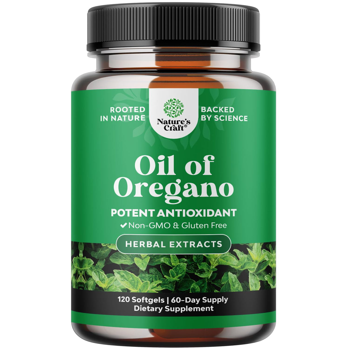 Natures Craft oregano oil softgels