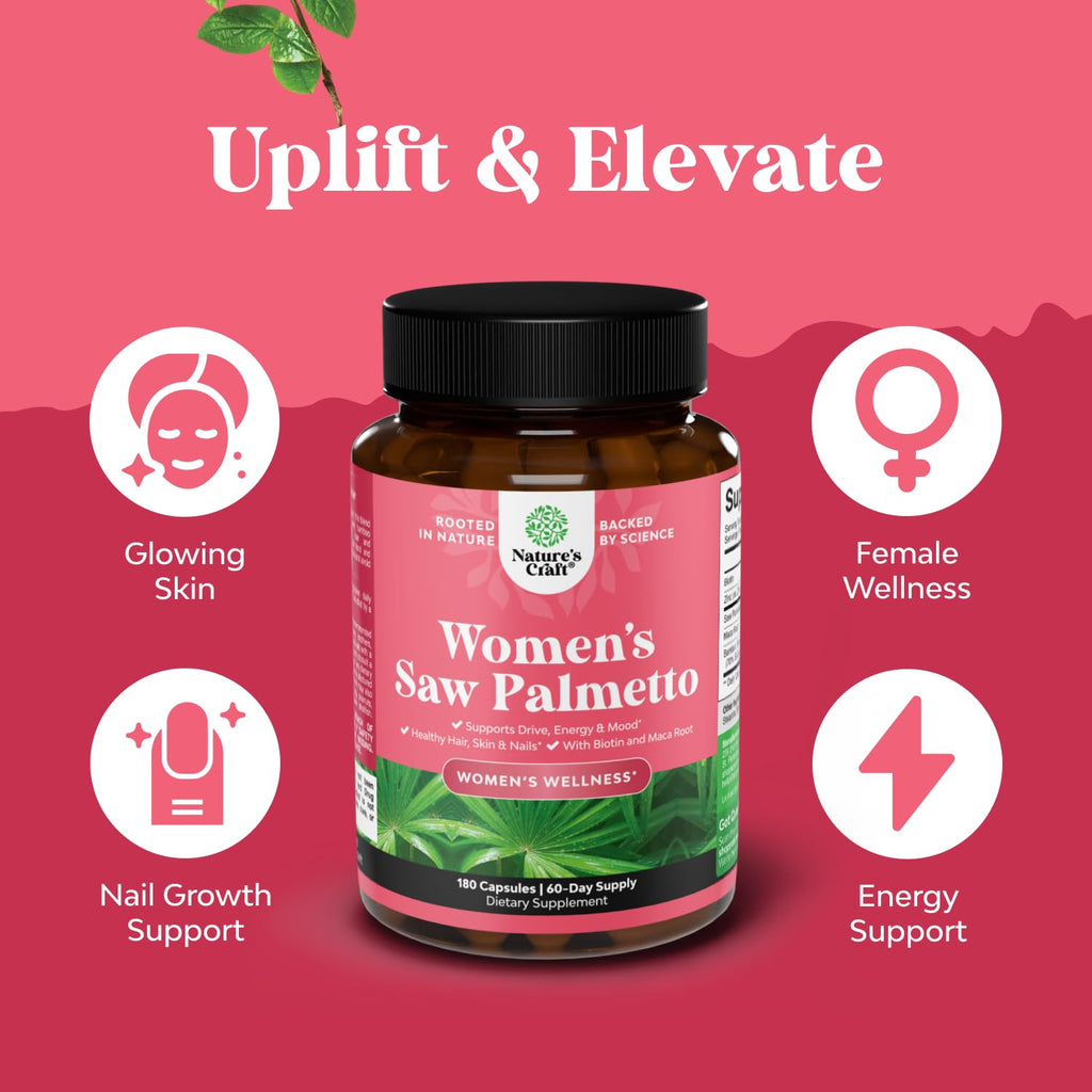Natures Craft saw palmetto capsules