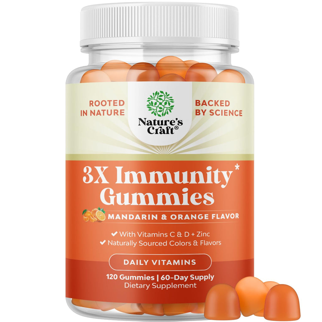 Natures Craft vegan immune gummies