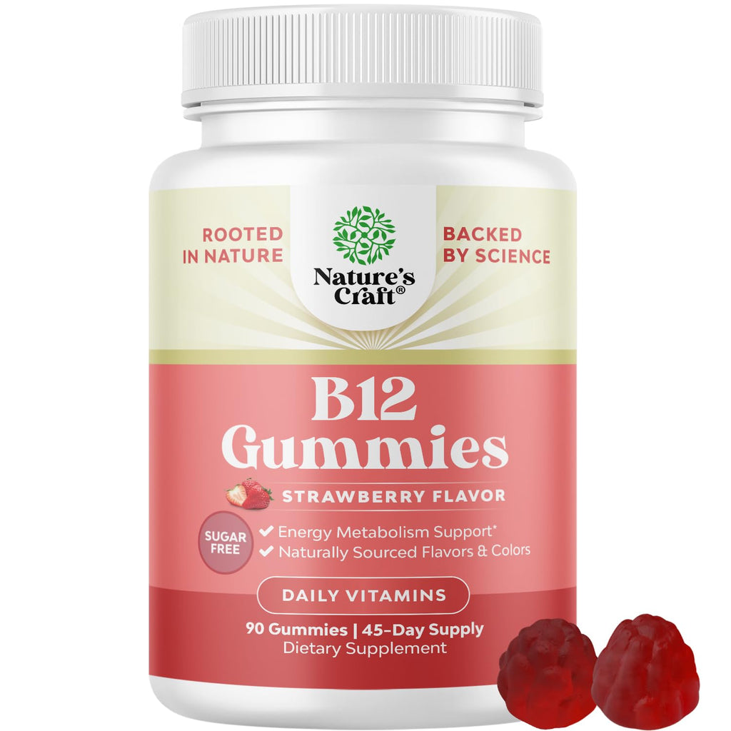Natures Craft vitamin B12 gummies benefits