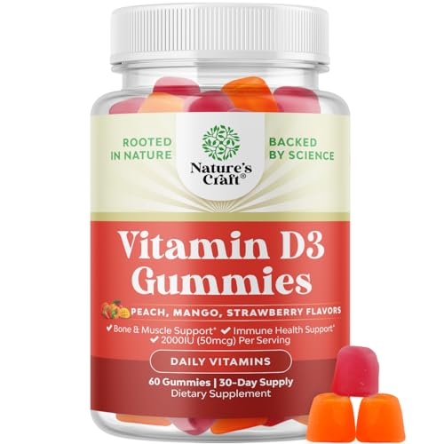 Natures Craft Vitamin D3 gummies