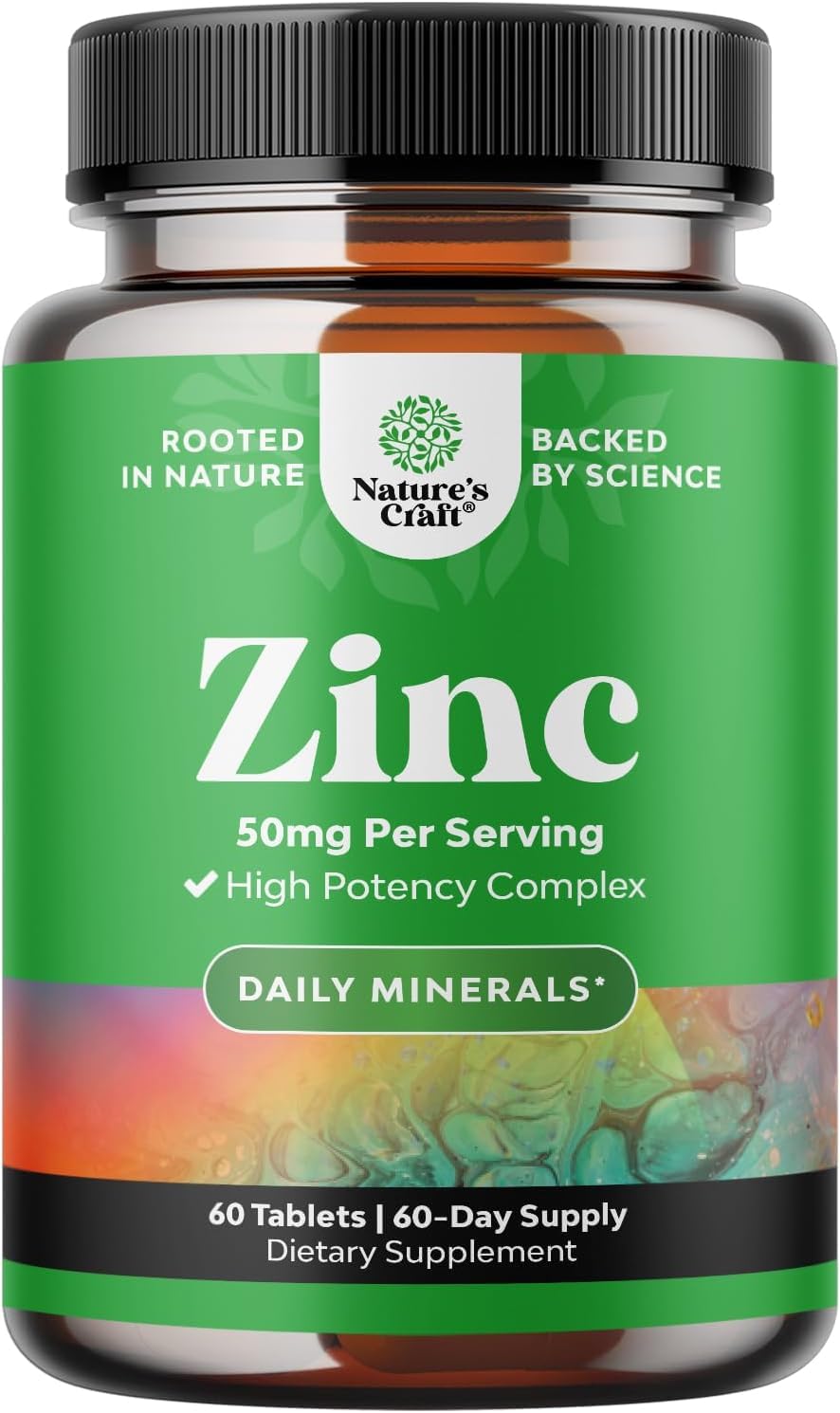 Natures Craft Zinc 50 mg tablets
