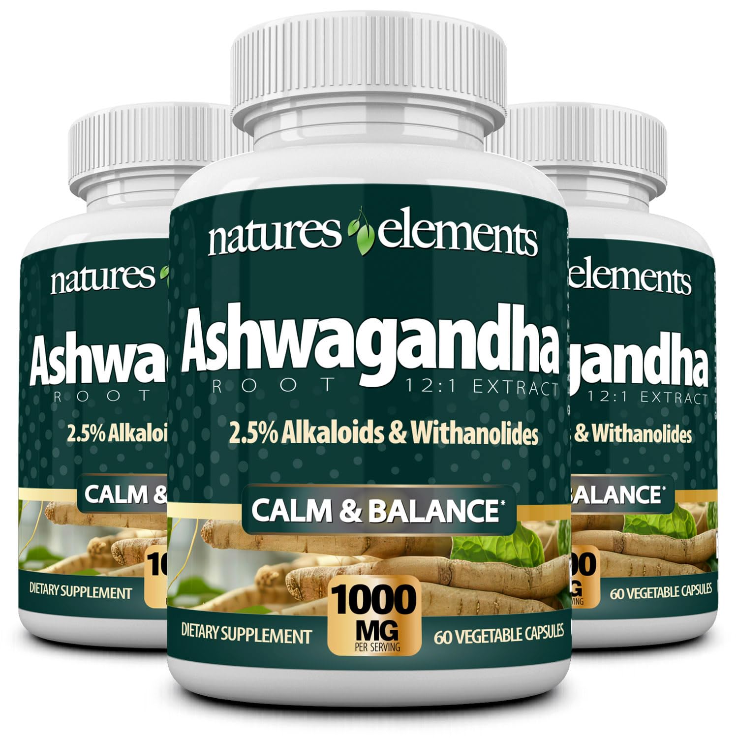 Natures Elements ashwagandha root capsules