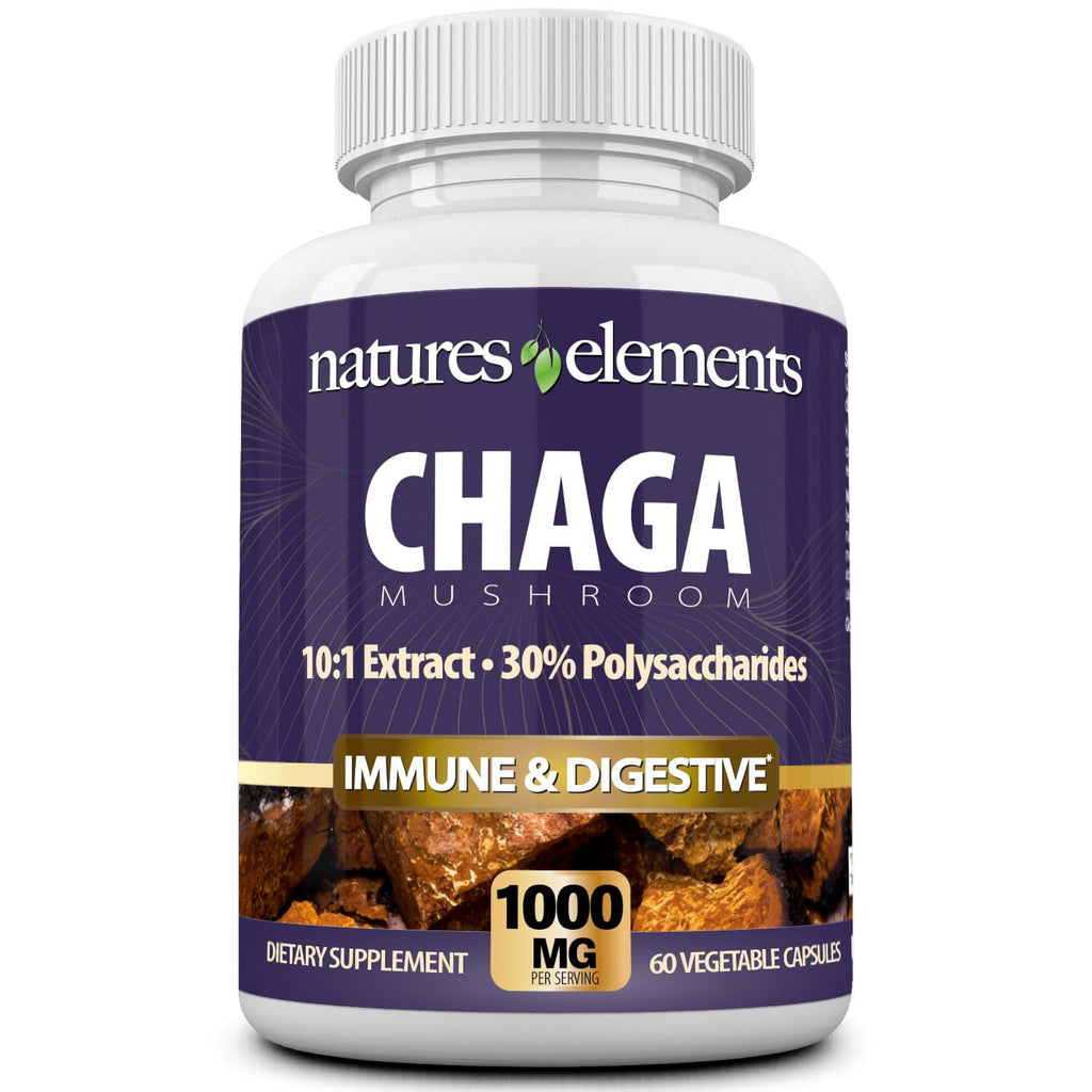 Natures Elements Chaga mushroom extract capsules