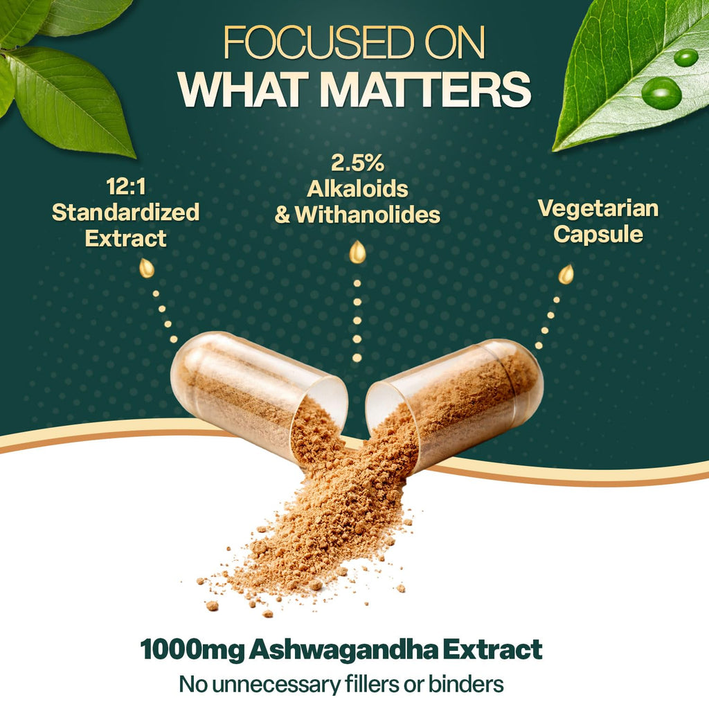 Natures Elements herbal ashwagandha capsules