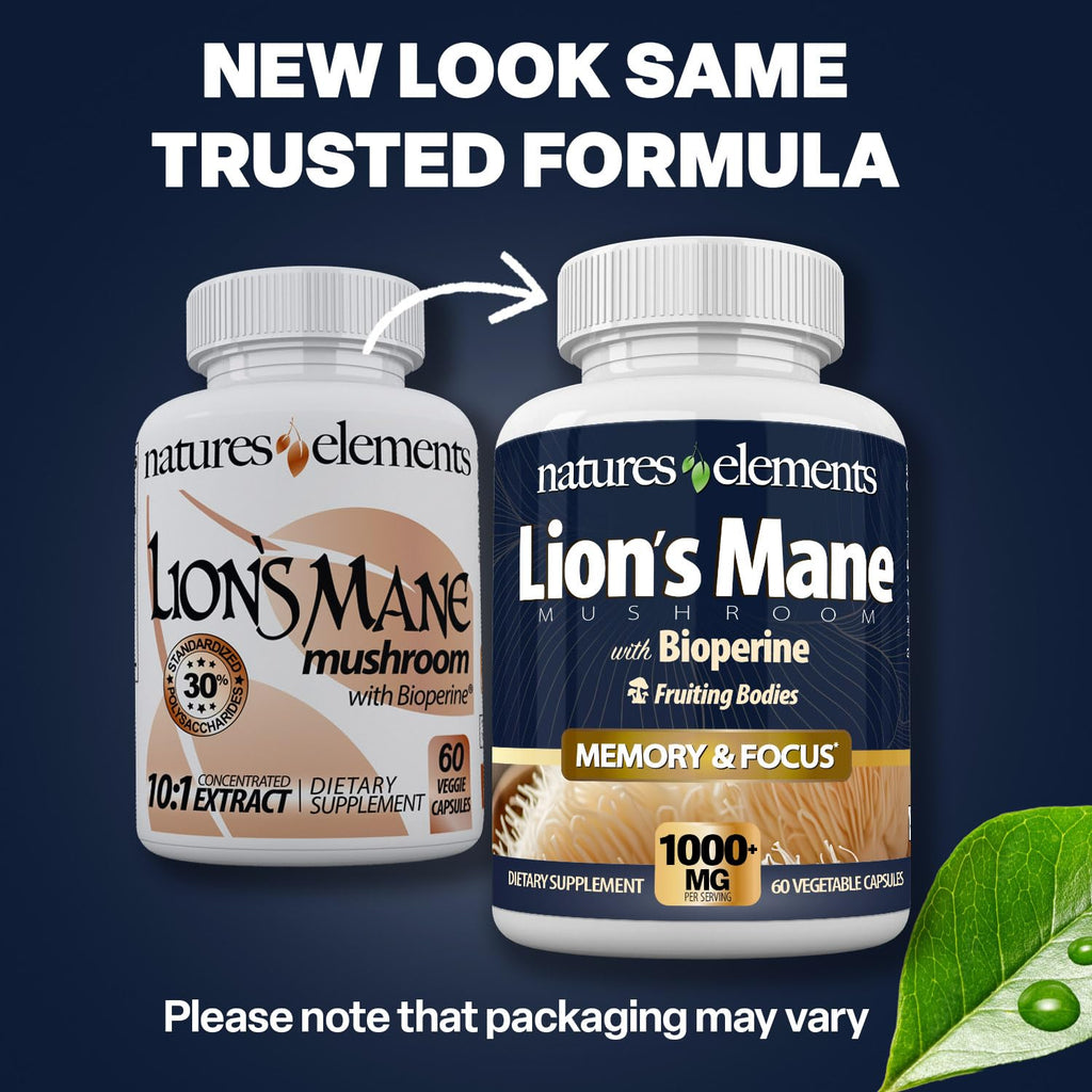 Natures Elements lion's mane capsules