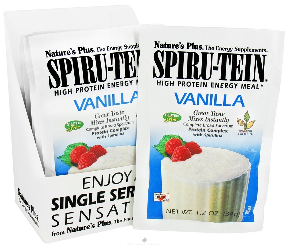 NATURES PLUS spirulina protein shake