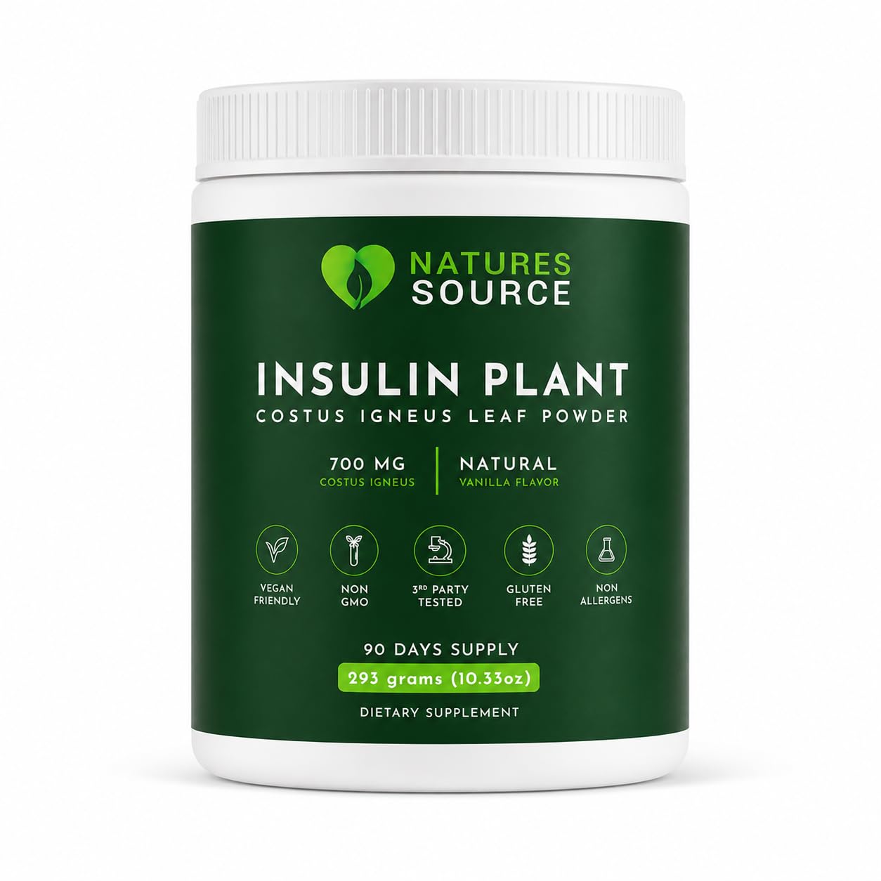 Natures Source insulin plant powder