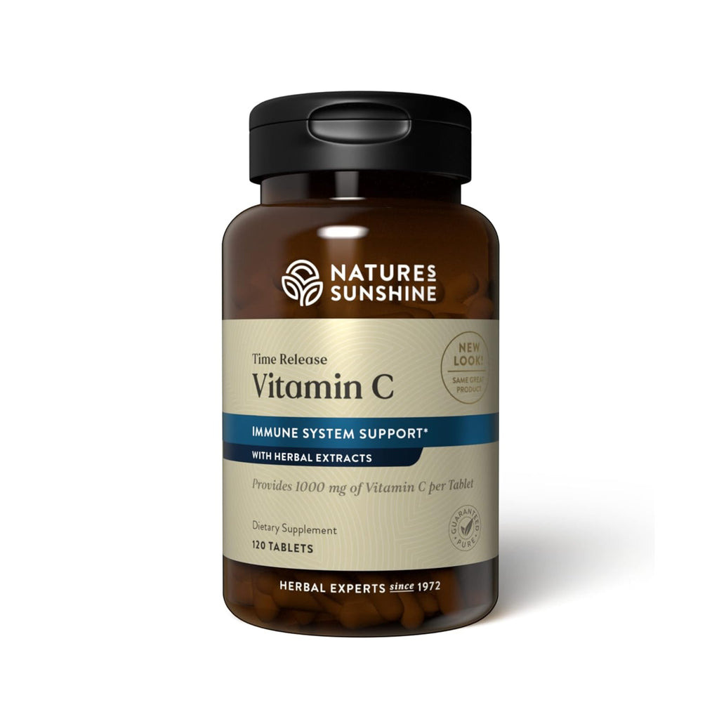 Natures Sunshine vitamin C tablets