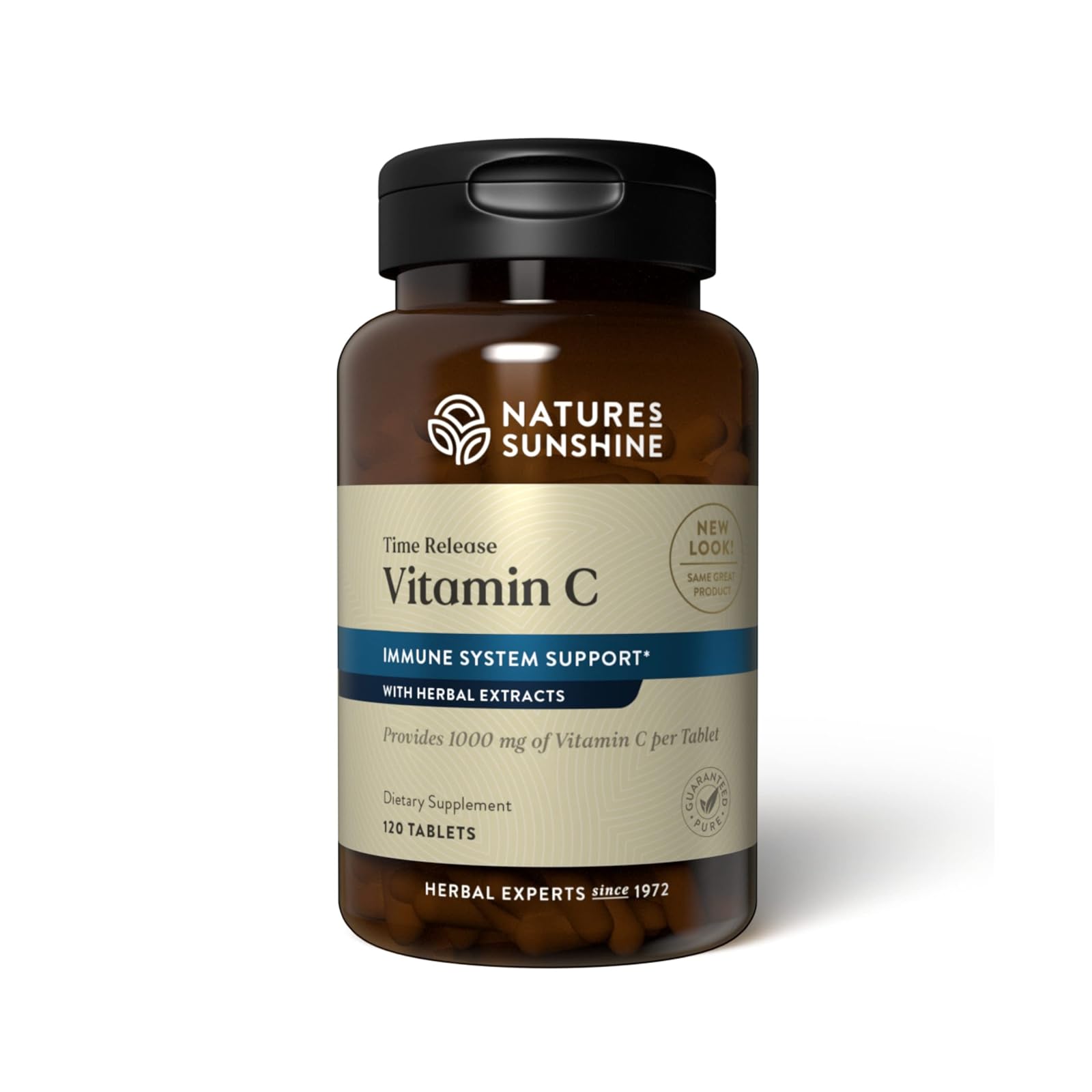 Natures Sunshine vitamin C tablets