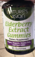 Natures Vision elderberry gummies for immunity