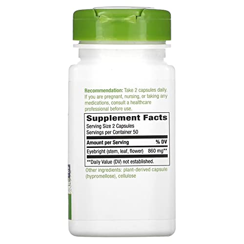 Natures Way Eyebright herbal supplement benefits