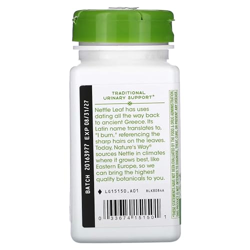 Natures Way nettle for herbal remedies