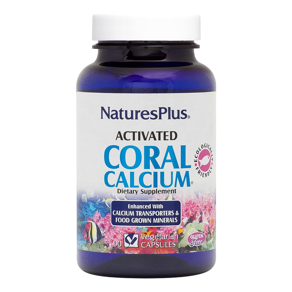 NaturesPlus activated coral calcium supplement