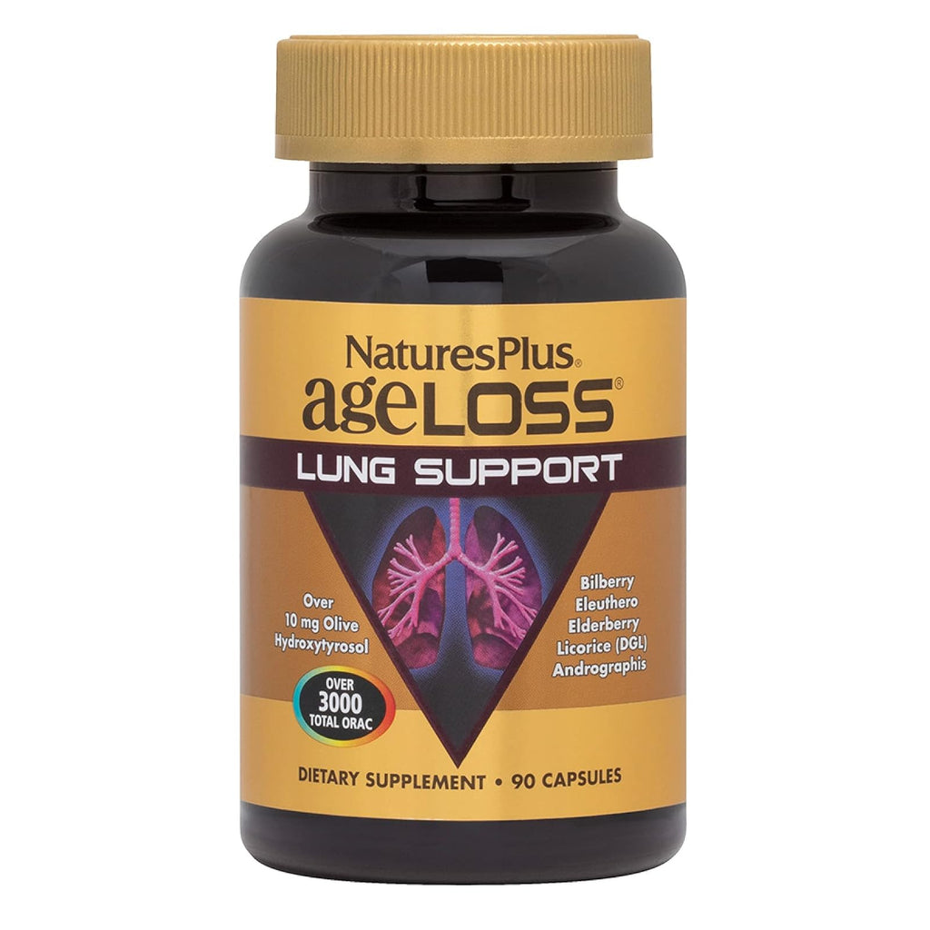 NaturesPlus AgeLoss lung health capsules