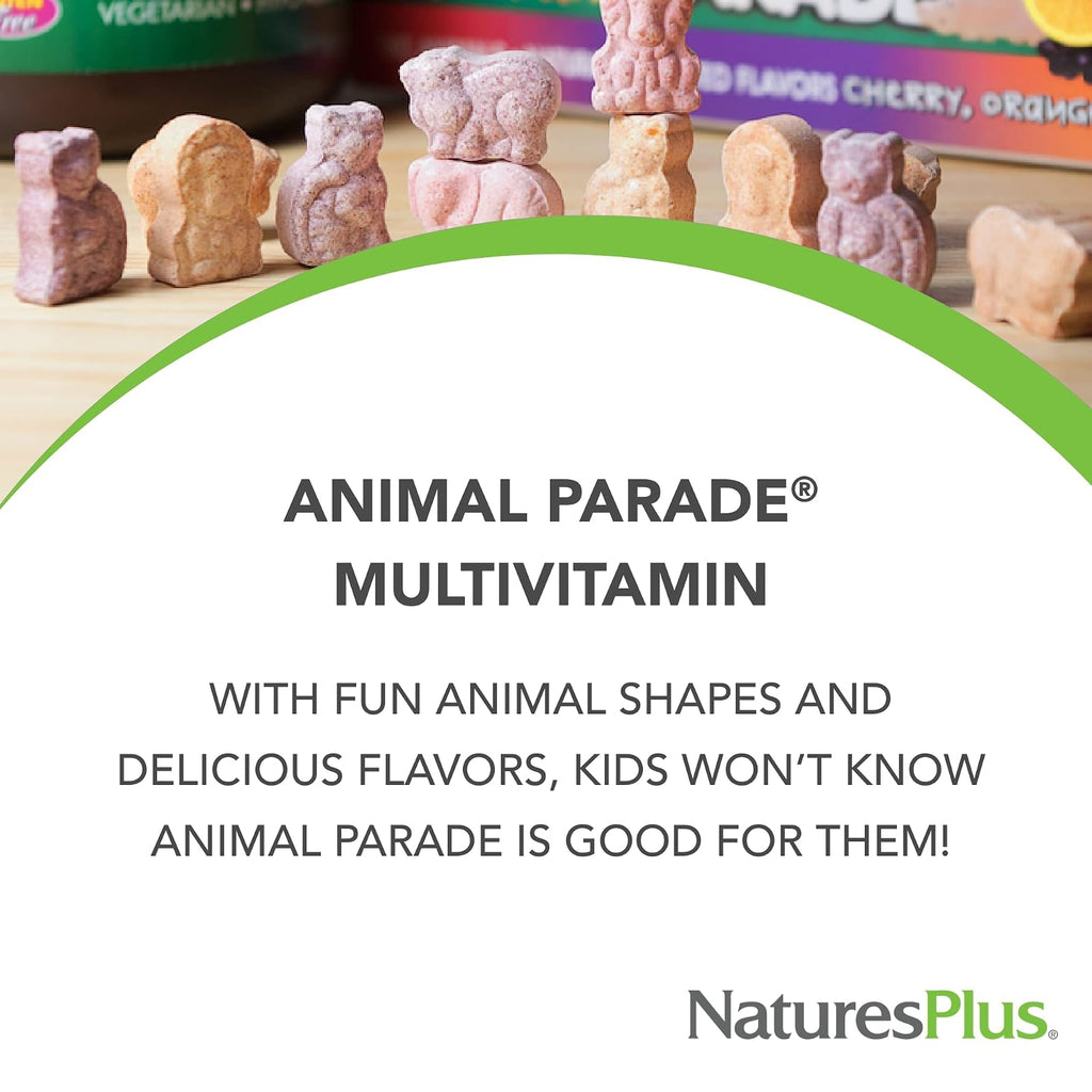 NaturesPlus Animal Parade multivitamins