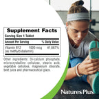 NaturesPlus B12 supplement for vegans