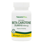 NaturesPlus beta carotene softgels