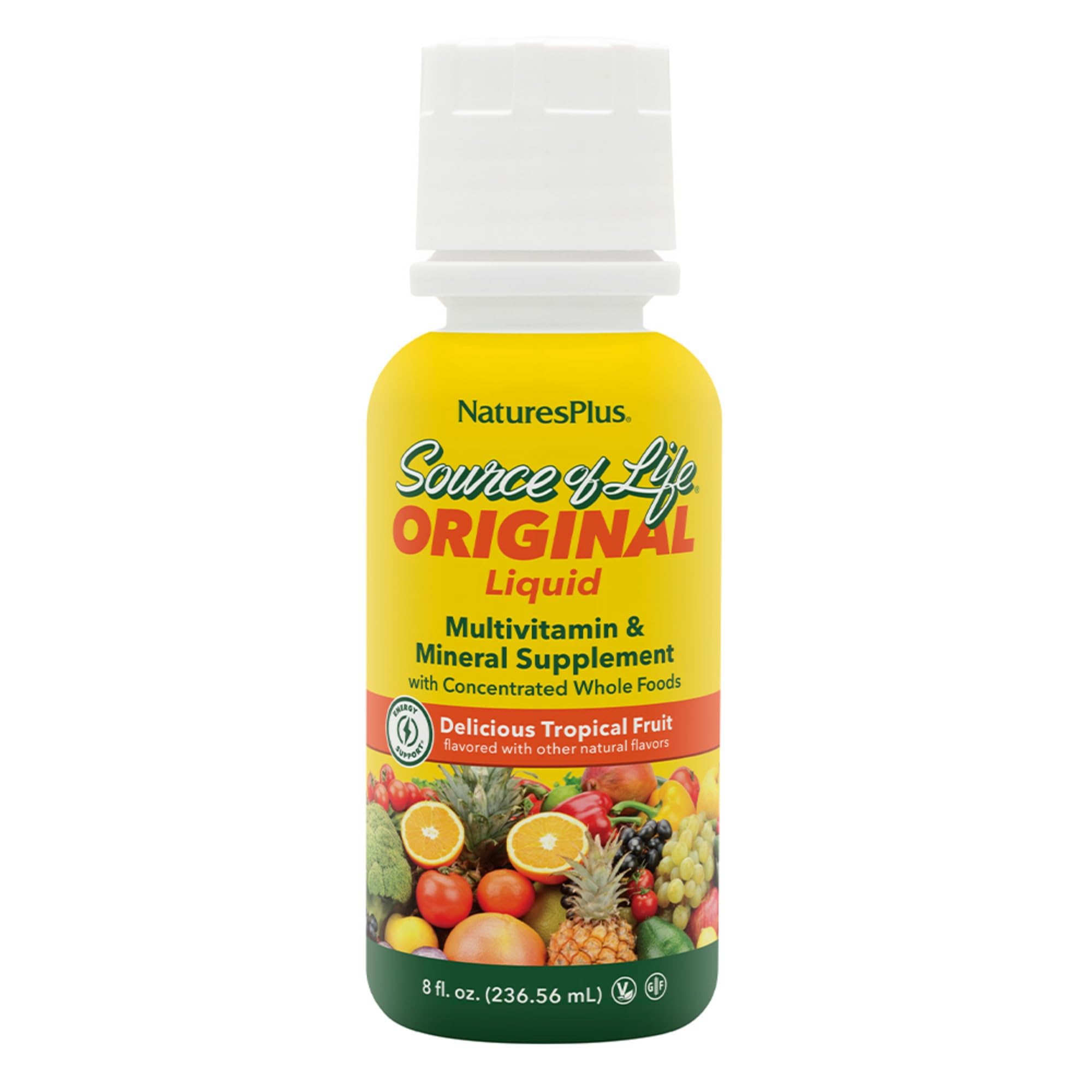 NaturesPlus blended vitamin liquid supplement