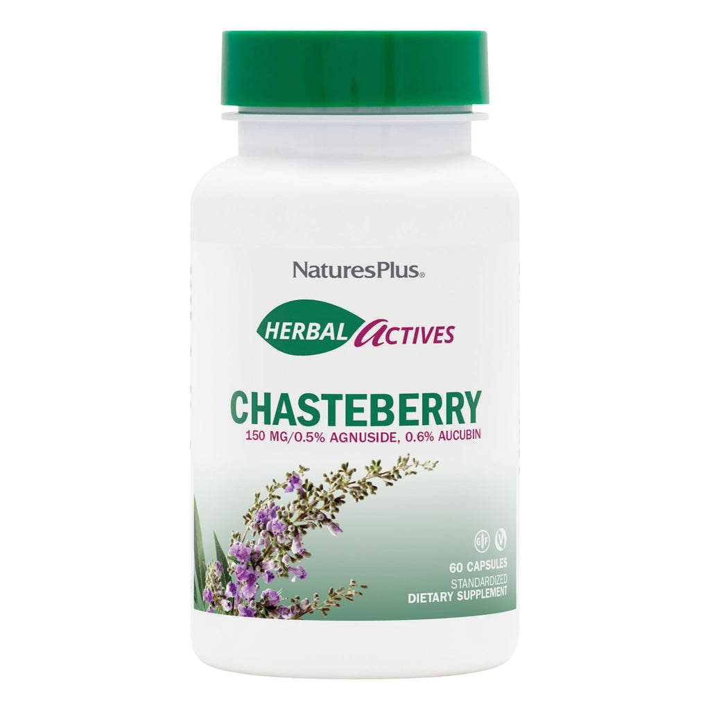 NaturesPlus Chasteberry vegan capsules