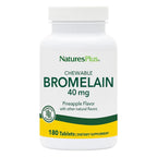 NaturesPlus chewable bromelain tablets