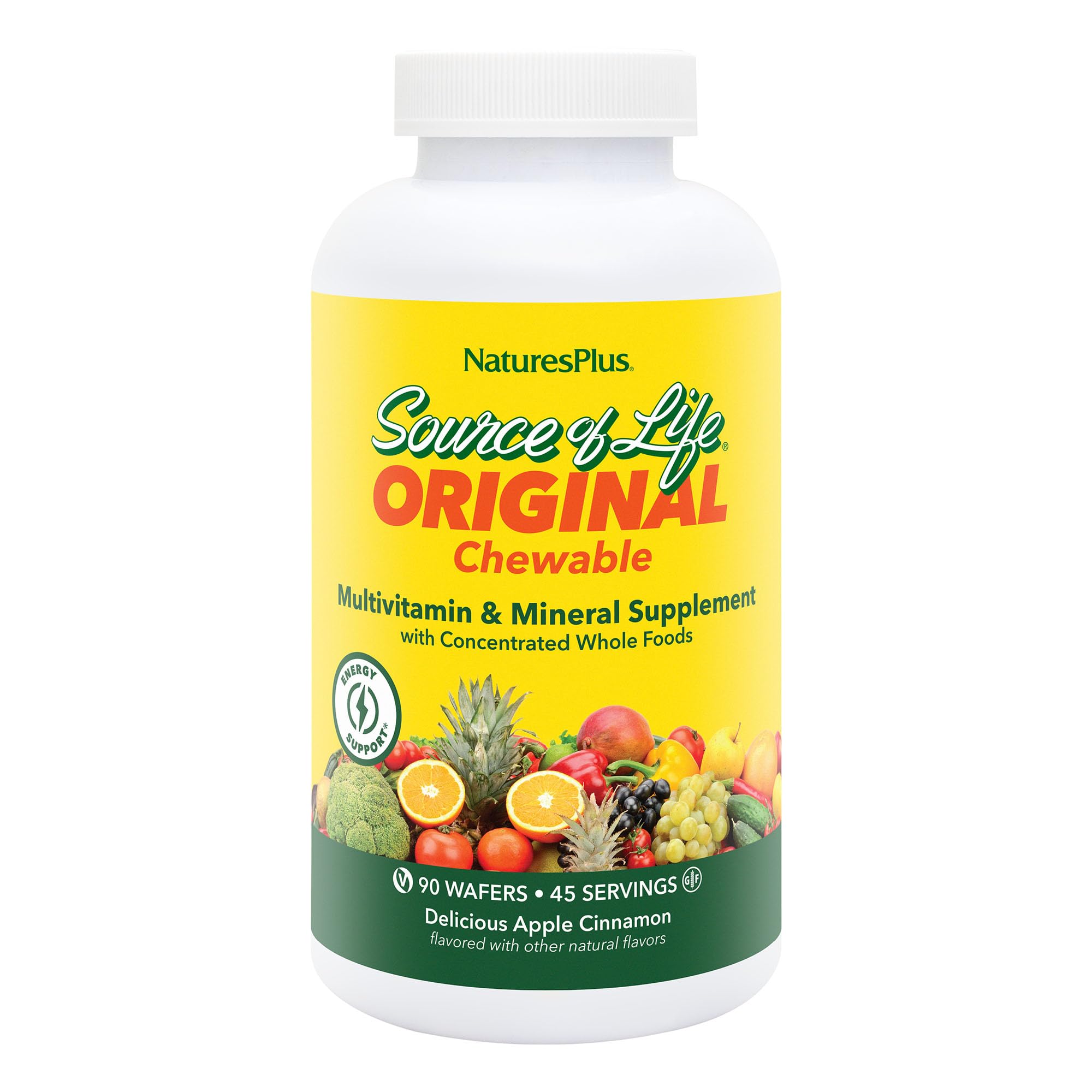 NaturesPlus chewable multivitamins for adults