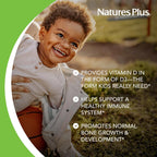 NaturesPlus chewable vitamin D benefits