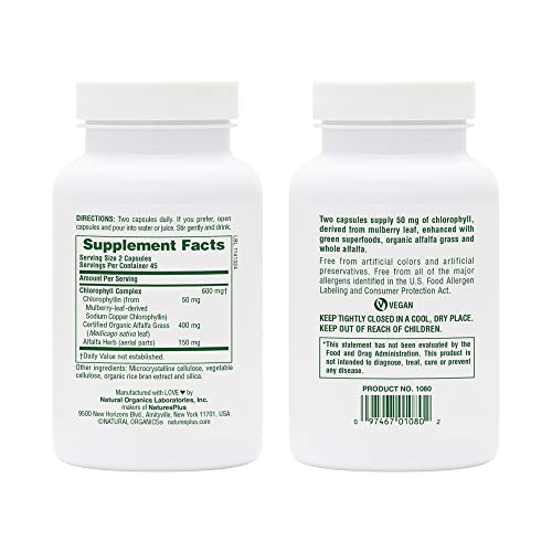 NaturesPlus chlorophyll for energy boost