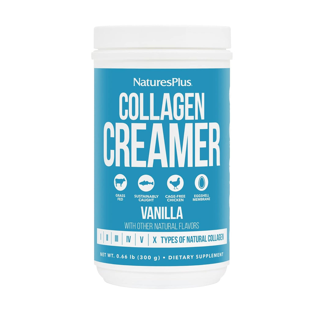 NaturesPlus collagen creamer vanilla powder
