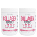 NaturesPlus collagen peptides berry lemonade