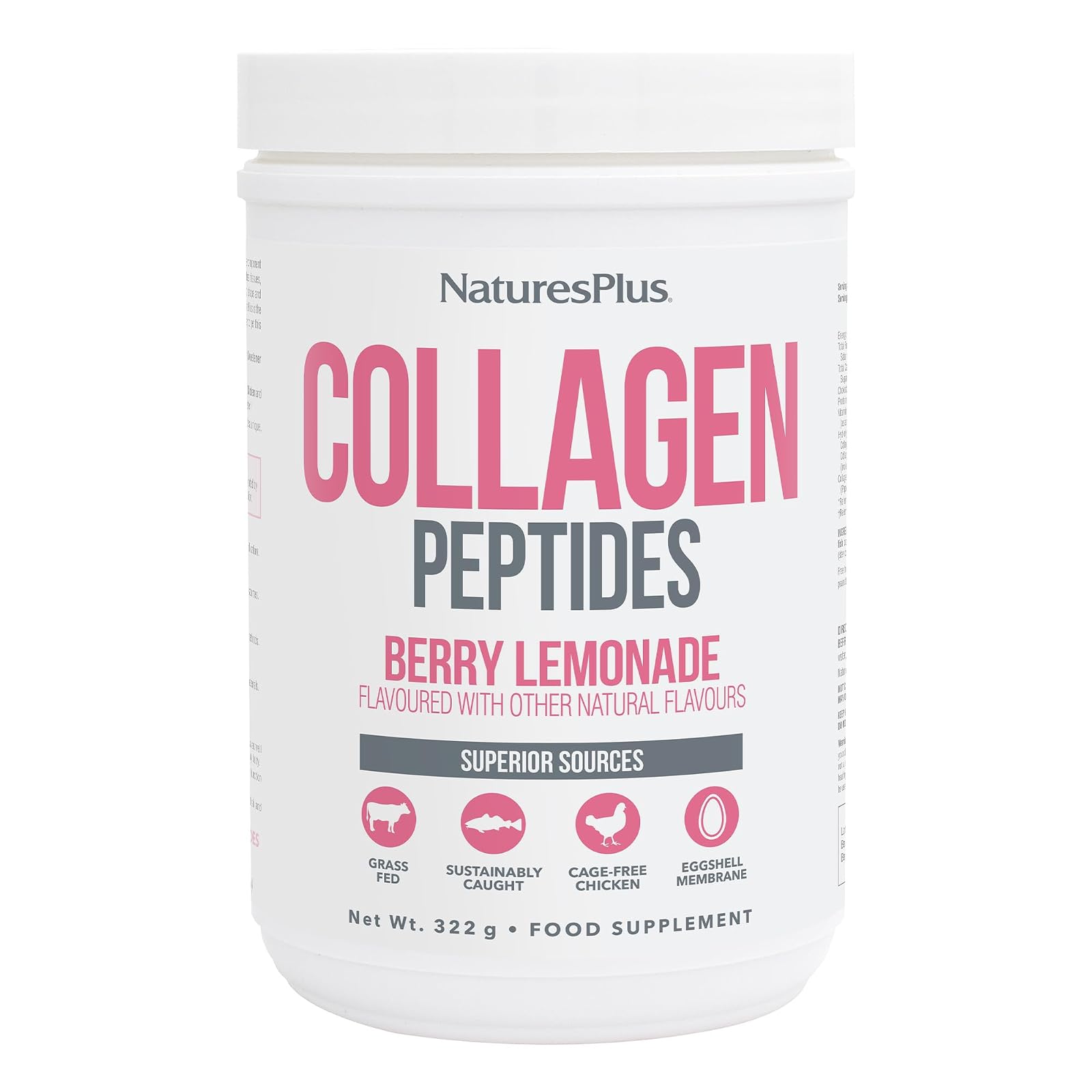 NaturesPlus collagen peptides powder