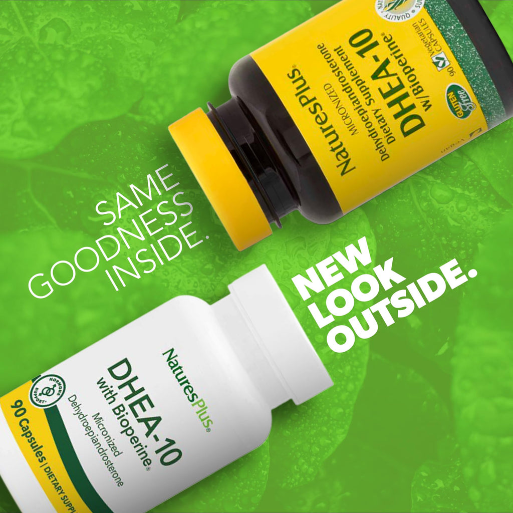 NaturesPlus DHEA for vitality and wellness