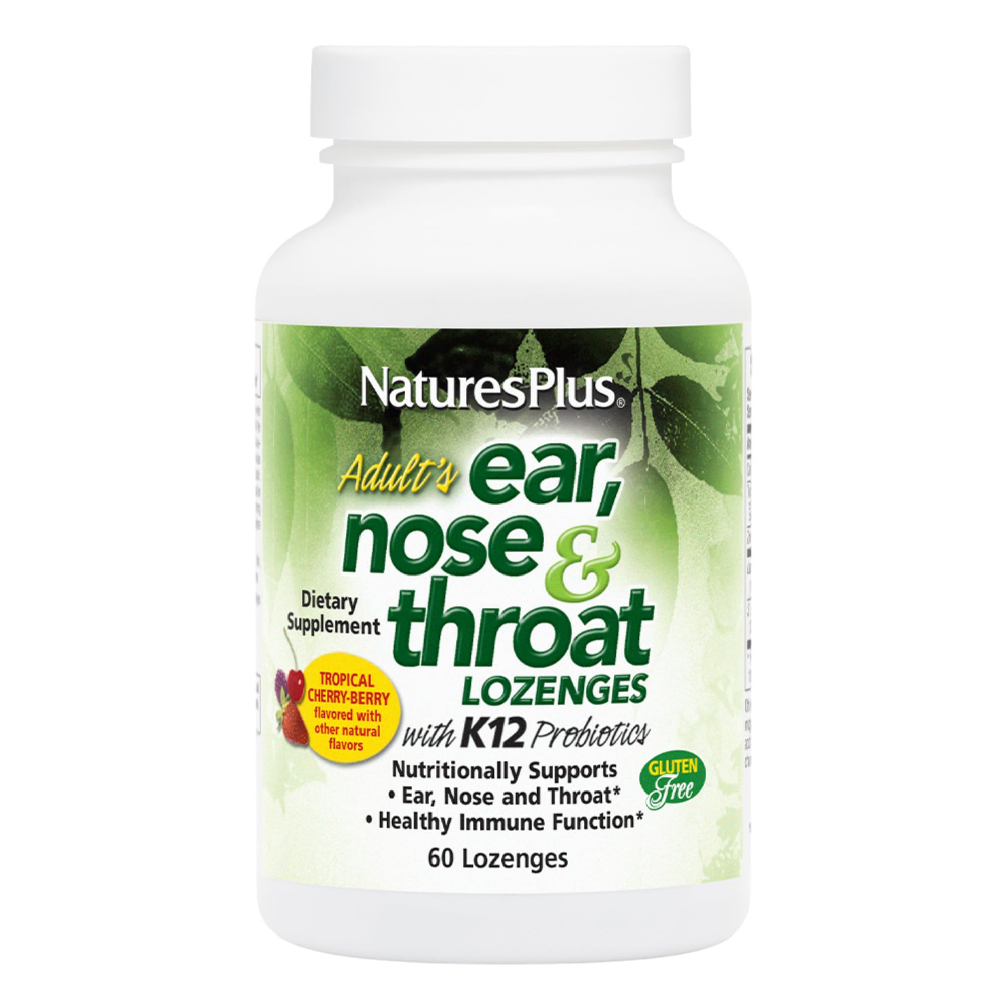 NaturesPlus ear nose throat lozenges