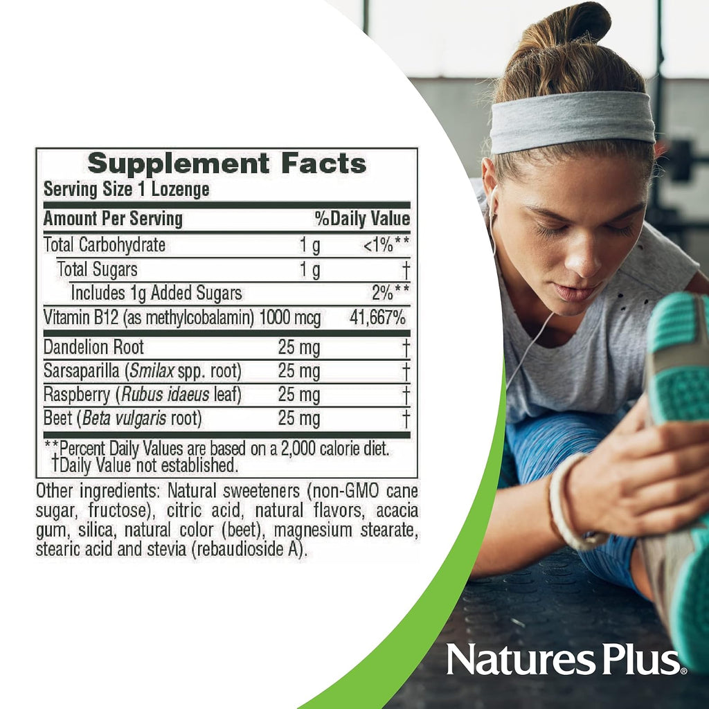 NaturesPlus energy support vitamins