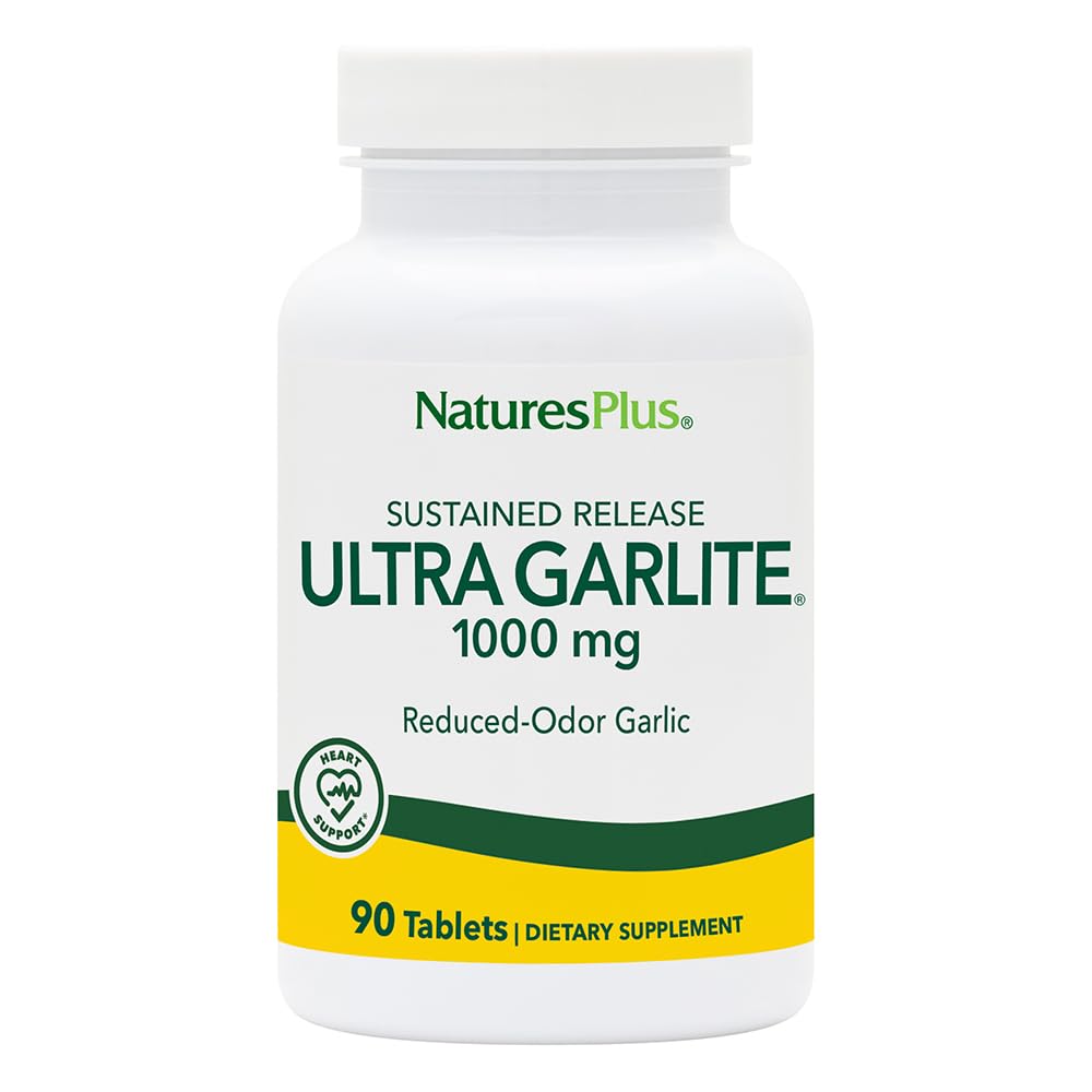 NaturesPlus garlic supplement for health