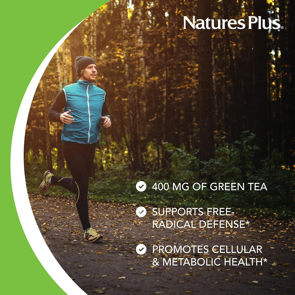 NaturesPlus green tea for antioxidant support