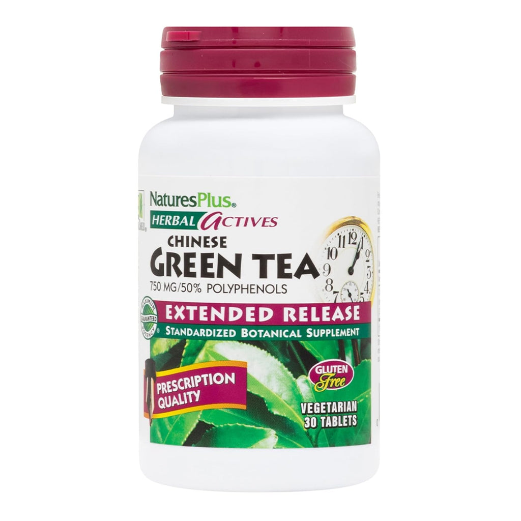 NaturesPlus green tea health benefits