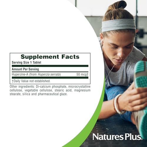 NaturesPlus Huperzine for focus