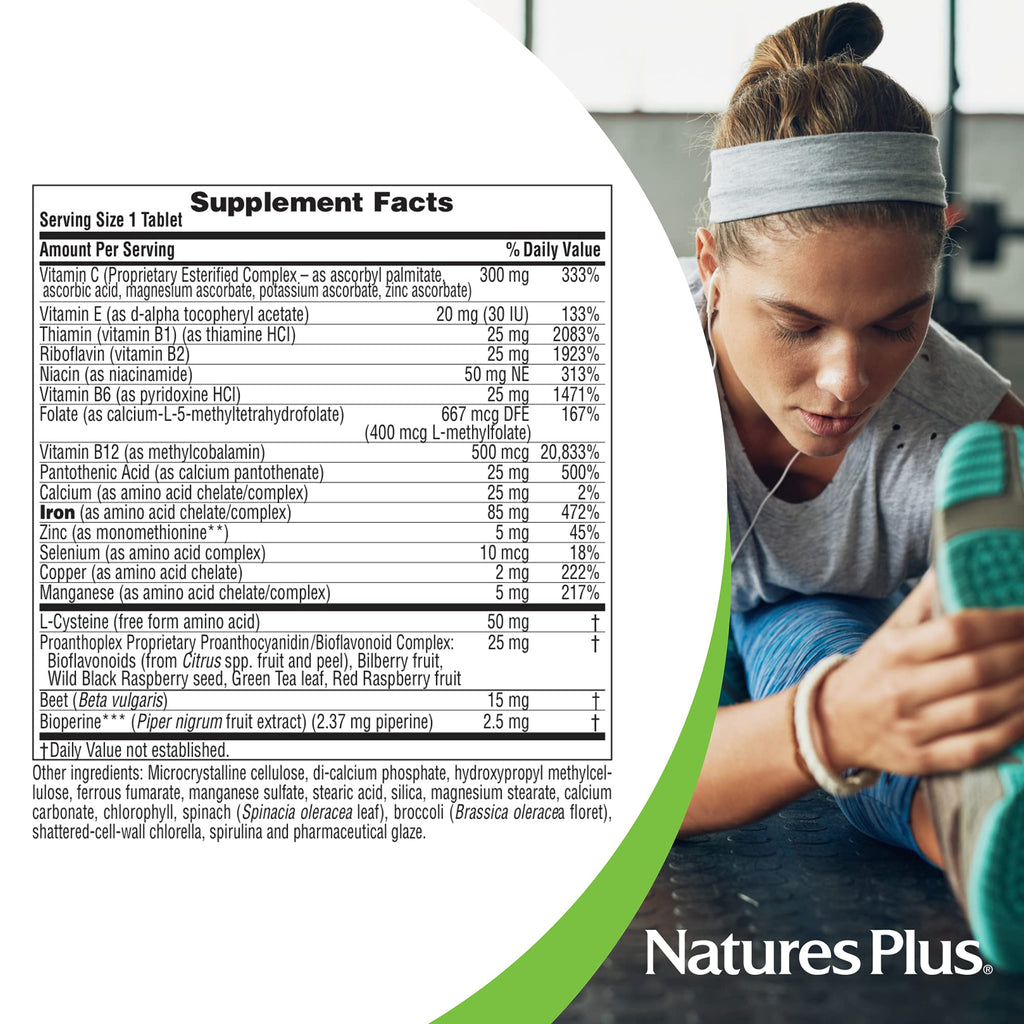 NaturesPlus iron for energy boost