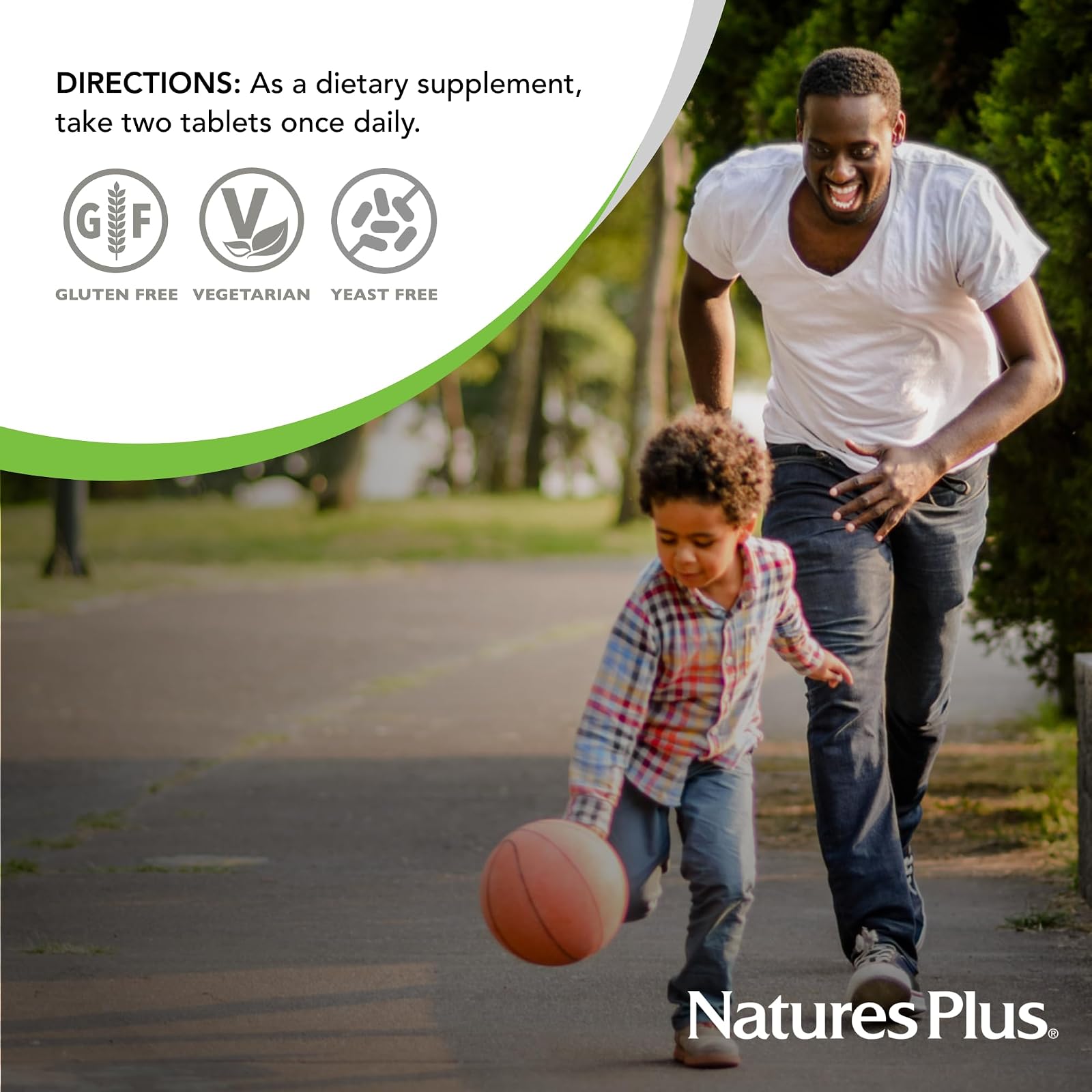 NaturesPlus kids multivitamin for strong hair