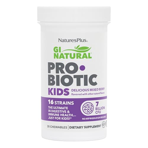 NaturesPlus kids probiotic chewables