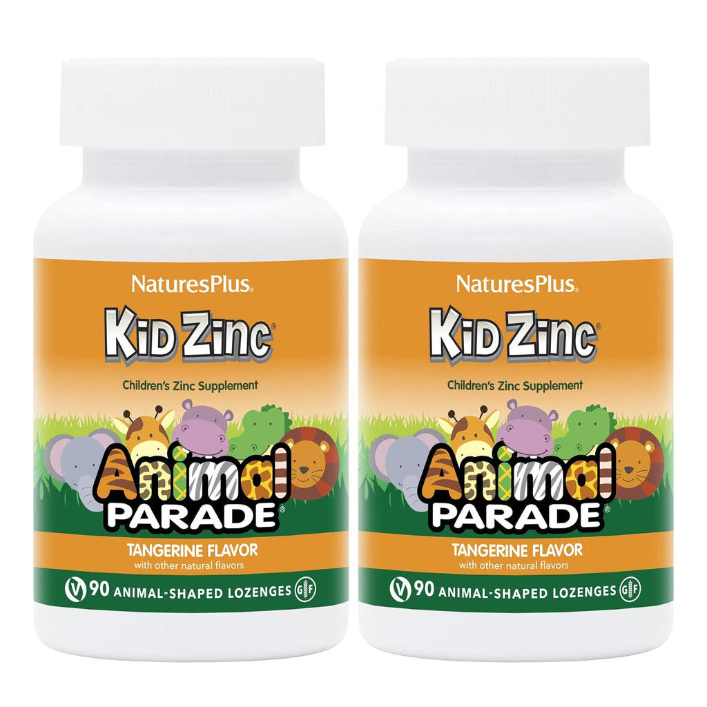 NaturesPlus KidZinc tangerine lozenges