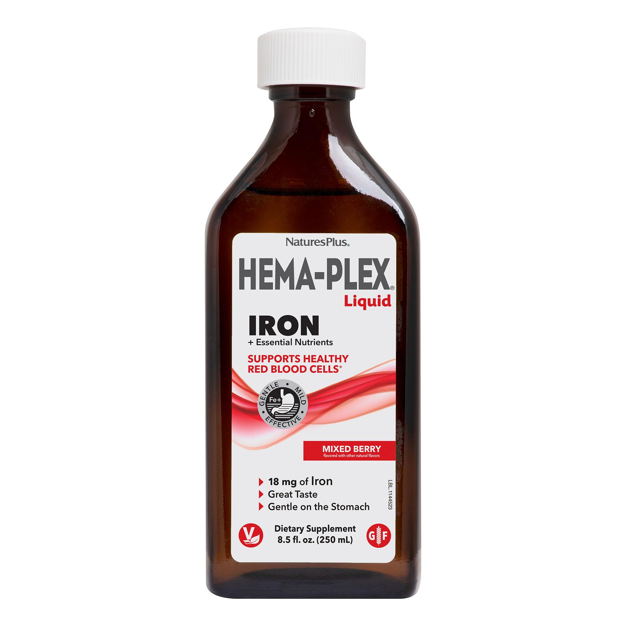 NaturesPlus liquid iron supplement